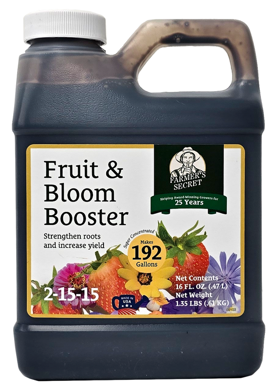 Farmer's Secret Fruit & Bloom Booster; Super Concentrated Fertilizer
